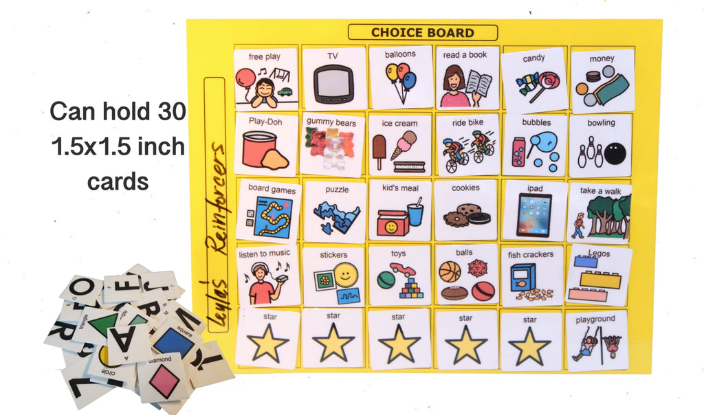 Visual Choice Boards – Smile4Autism