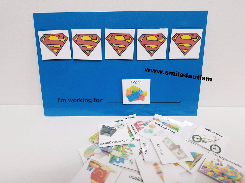 Token Economy Reward Chart System Incentives – Smile4Autism