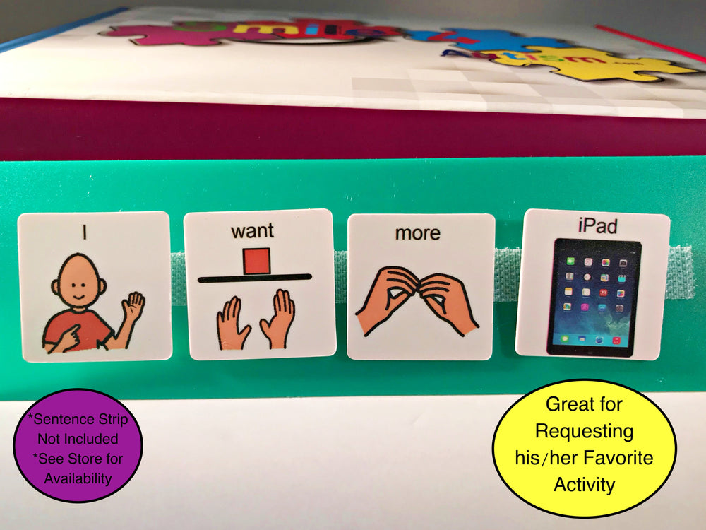 162 Laminated Loose Visual Cards – Smile4Autism
