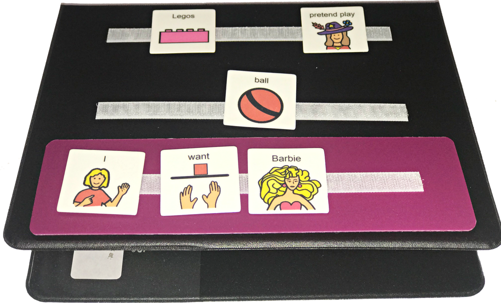 Laminate Cartoon Visual Communication Book – Smile4Autism