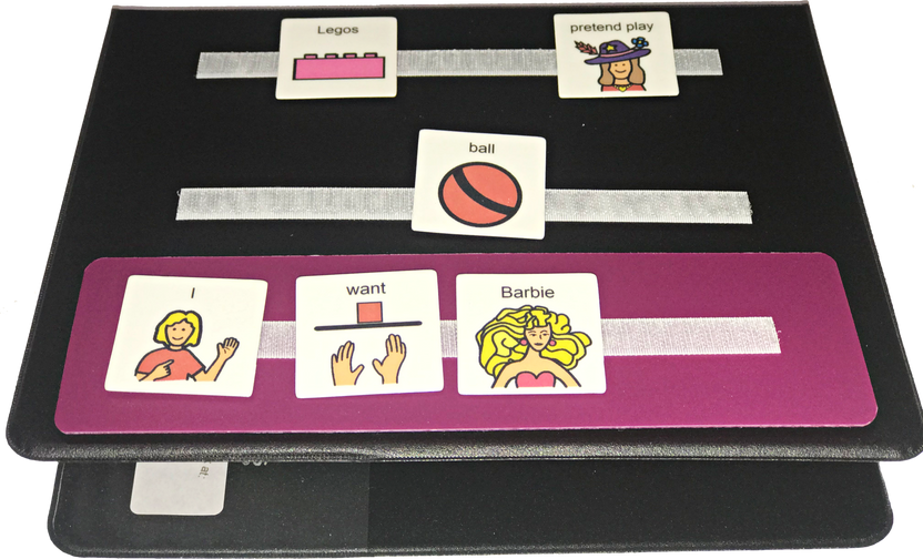Laminate Cartoon Visual Communication Book – Smile4Autism