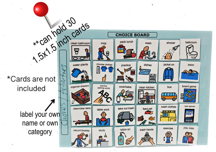 Visual Choice Boards – Smile4Autism