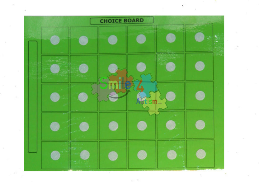 Visual Choice Boards – Smile4Autism
