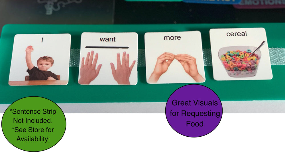 162 Laminated Loose Visual Cards – Smile4Autism