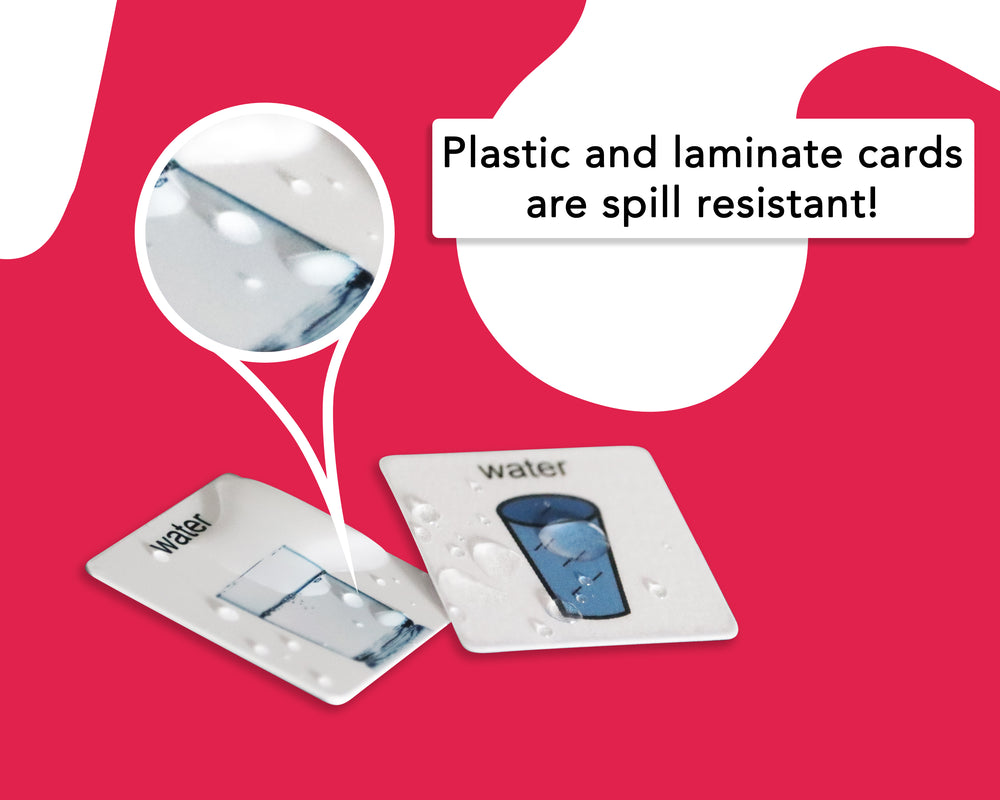 Small Plastic Visual Communication Picture Book – Smile4Autism